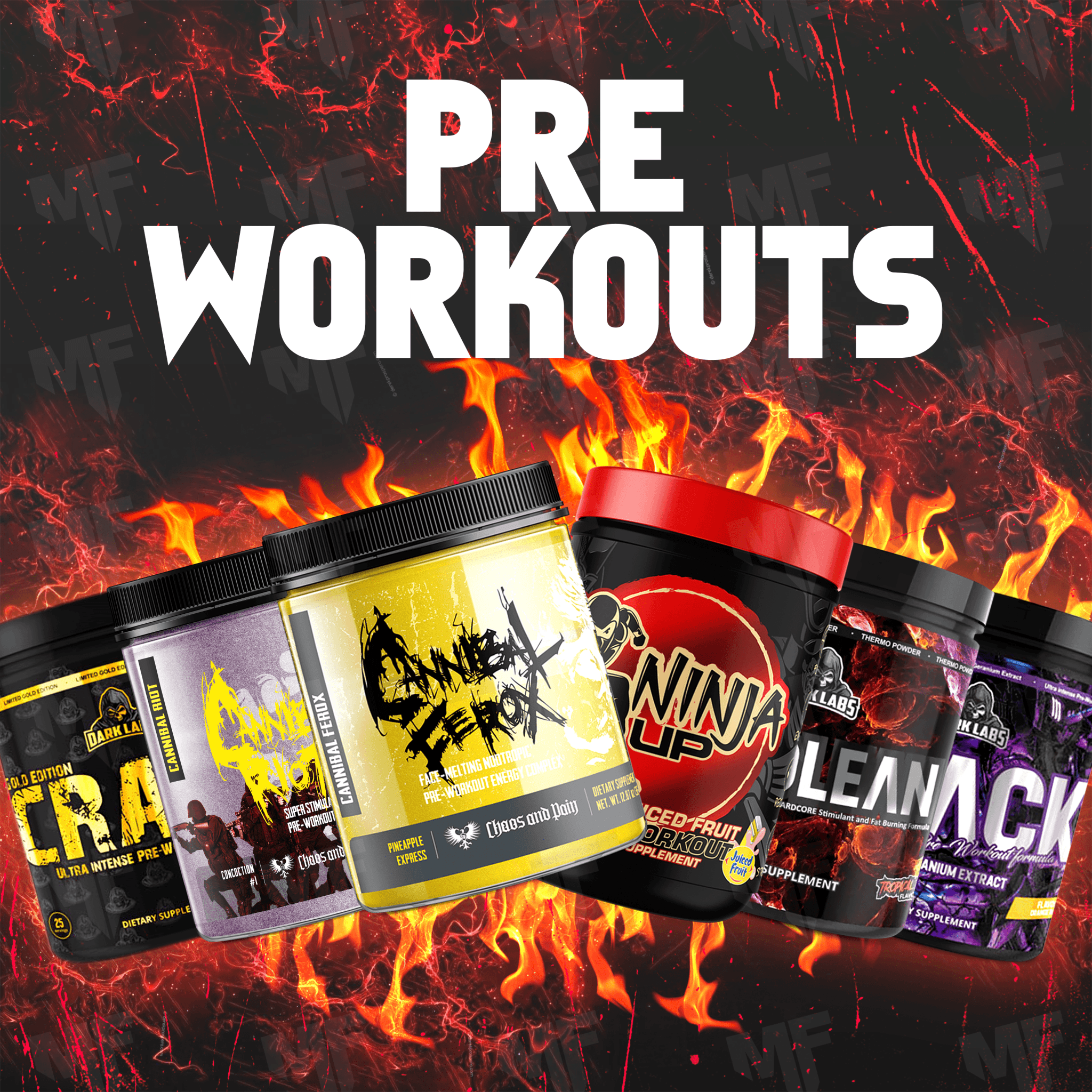 Pre Workouts- MUSCLE FACTORY