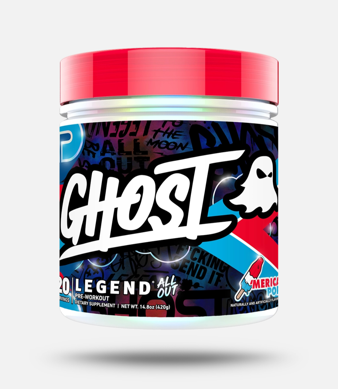 Ghost Legend All Out Pre Workout | Extreme Energy- MUSCLE FACTORY