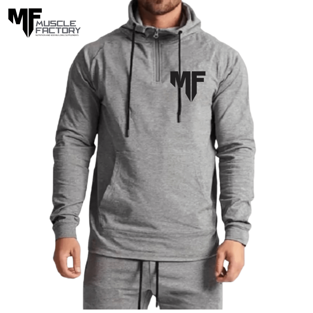 MF Active Tech Quarter Zip Pullover By MUSCLE FACTORY ®- MUSCLE FACTORY