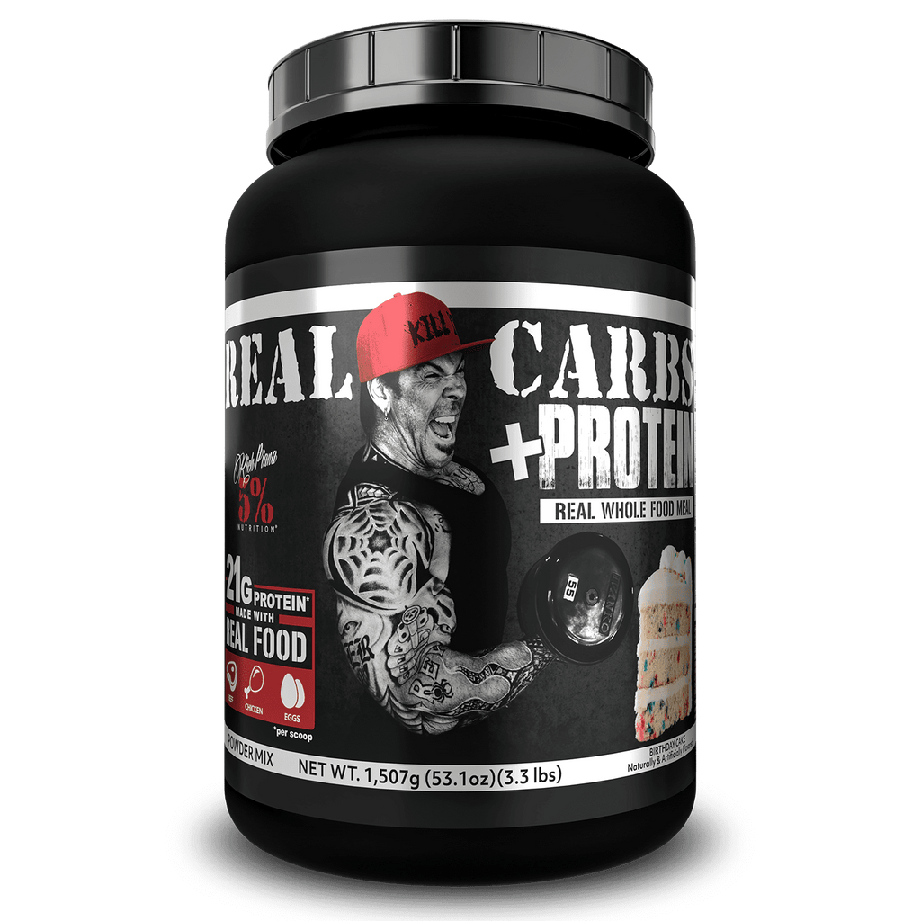 REAL CARBS + PROTEIN- Muscle Factory, LLC