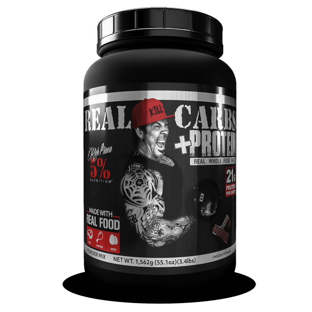 REAL CARBS + PROTEIN- Muscle Factory, LLC